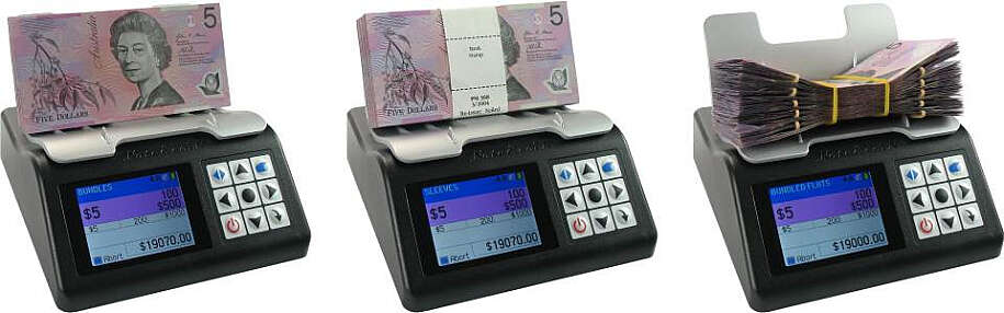 Australian Note and Coin Money Counter from $449.00